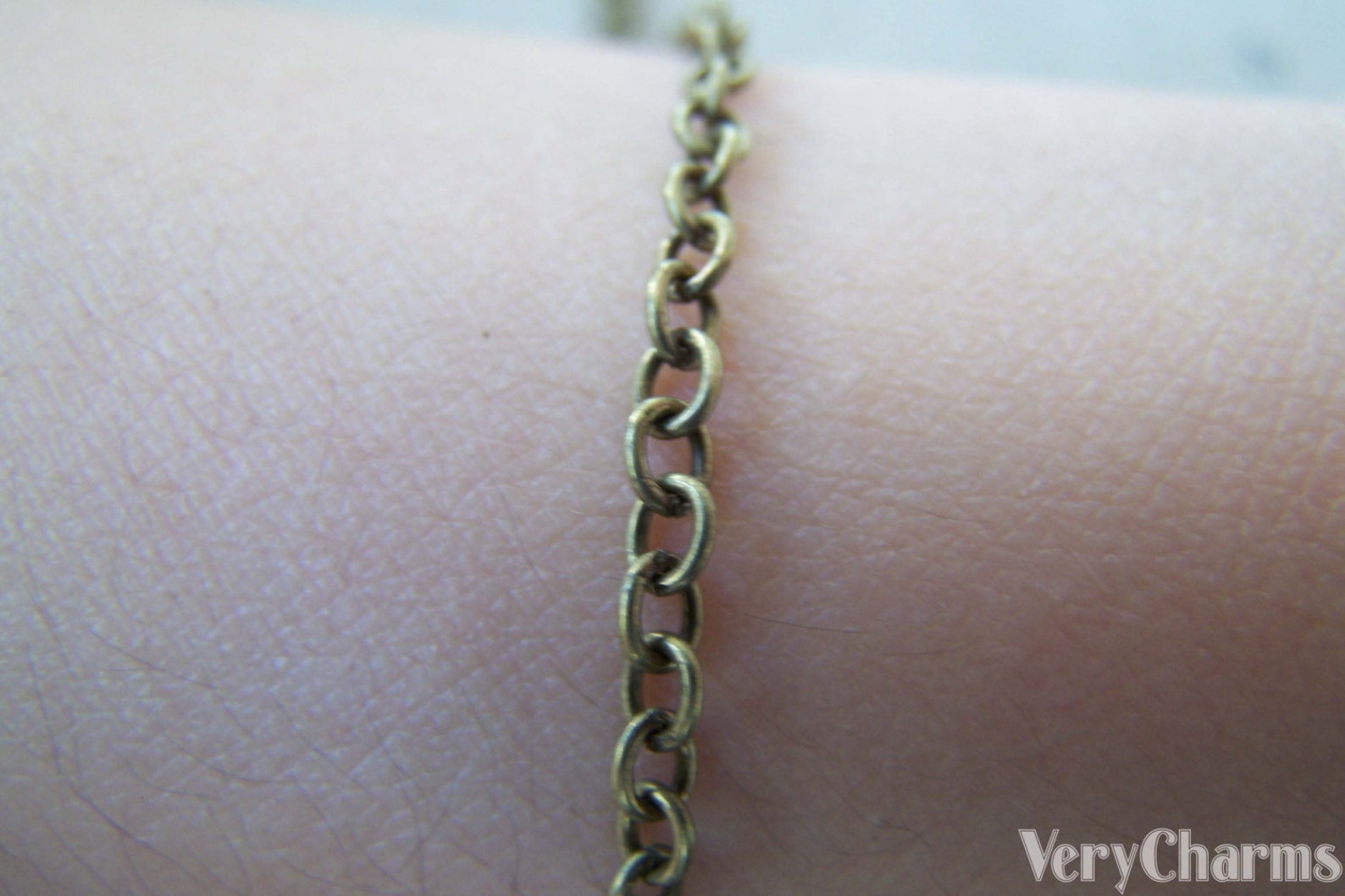16ft 5m of Antique Bronze Steel Cable Chain Link 2.3mm A5282 - Etsy
