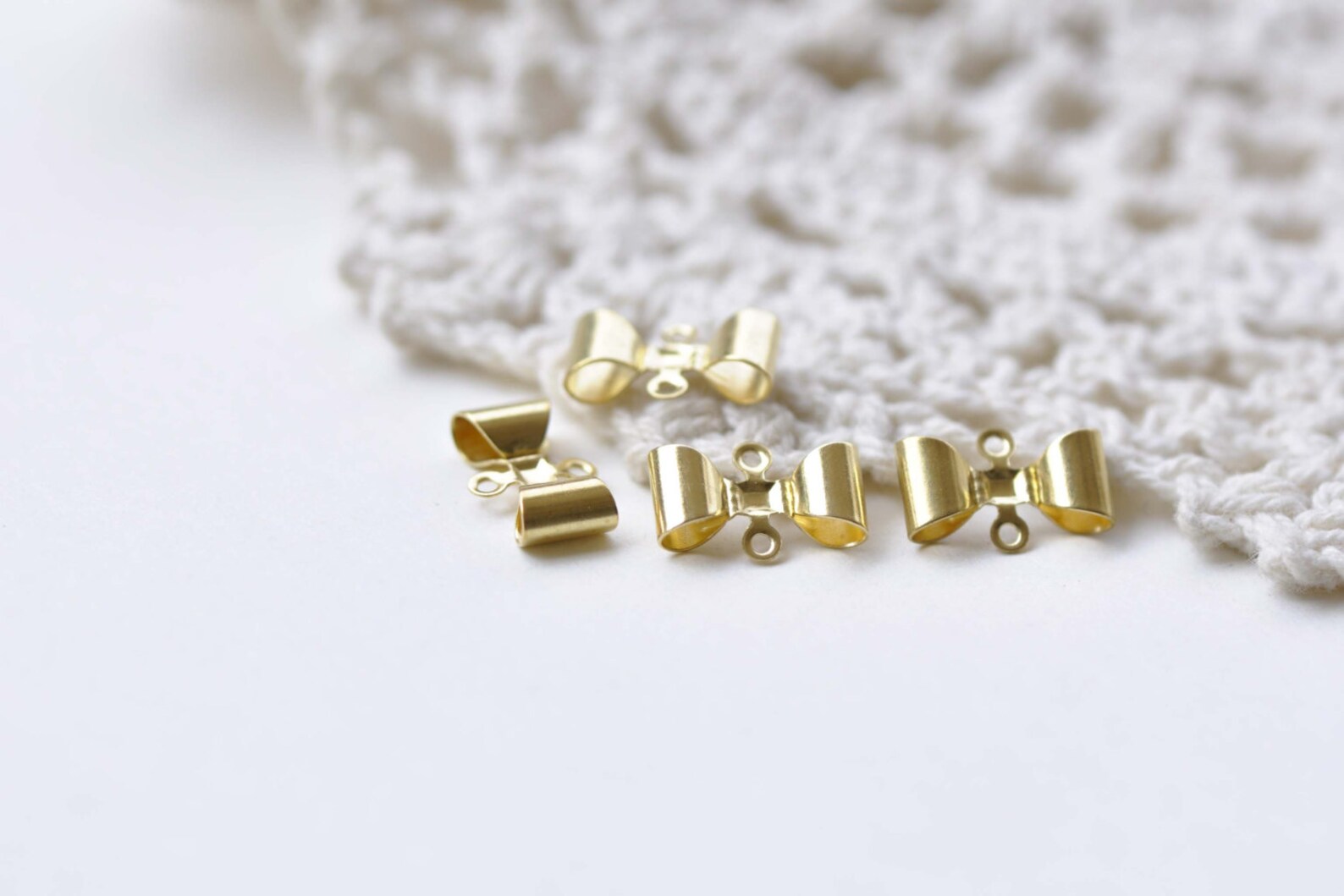 20 Pcs of Raw Brass Bow Tie Knot Connectors 7x12mm A8569 - Etsy