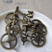 6 Pcs of Antique Bronze Bike Bicycle Pendants Charms 30x52mm - Etsy