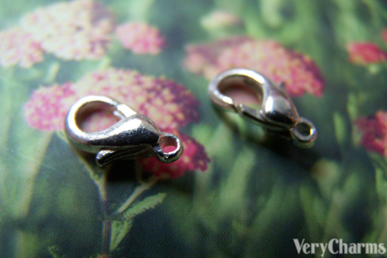 50 Pcs Silver Plated Parrot Lobster Clasps 12mm A960 - Etsy