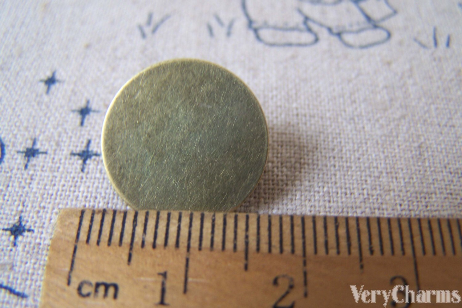 Brooch Pin Blanks Antiqued Bronze Round Settings 16mm Pad Set | Etsy