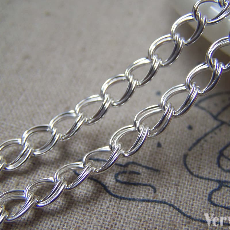 Double Link Chain - Etsy