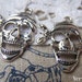 Antique Silver Filigree Skull Pirate Charms 19x25mm Set of 10 - Etsy