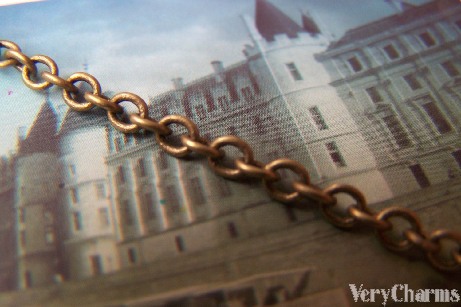 16ft 5m of Antique Bronze Brass Thick Cable Chain Link 3.5mm - Etsy