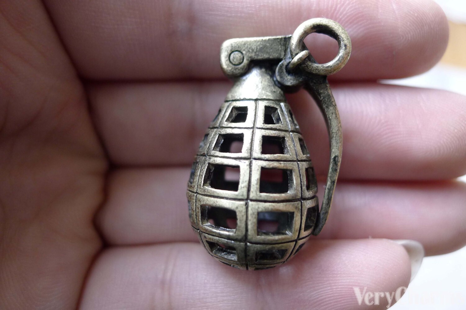 3D Grenade Pendants Antique Bronze Charms 23x34mm Set of 2 Pcs A6032 - Etsy