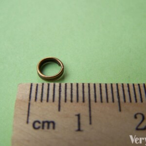 500 Pcs of Antique Bronze Iron Split Rings 5mm A2391 - Etsy