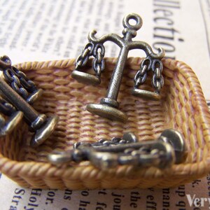 10 Pcs of Antique Bronze Balance Scale Charms 17x22mm A2816 - Etsy