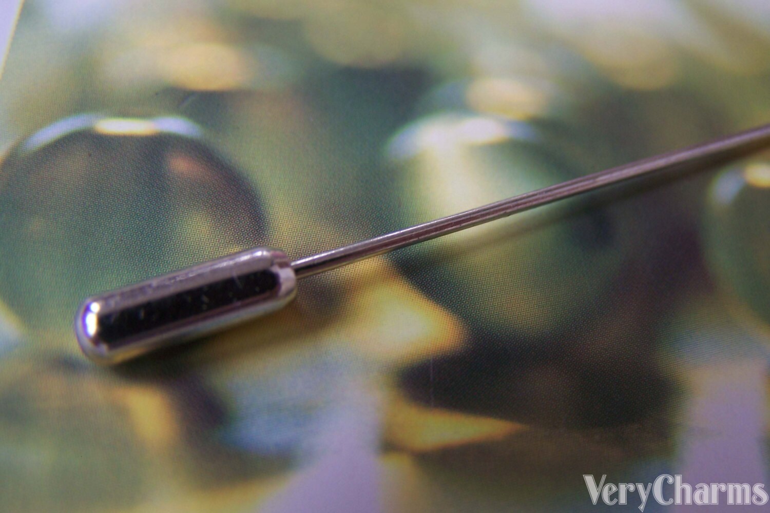 10 Pcs Platinum Stick Pin Clutch Lapel Pin Findings 4x60mm - Etsy