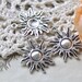 Antique Silver Sun Flame Fire Charms 25x28mm Set of 20 A8031 - Etsy