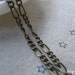 16ft (5m) of Antique Bronze Steel Figaro Chain Link 3.6x8mm A7594 - Etsy