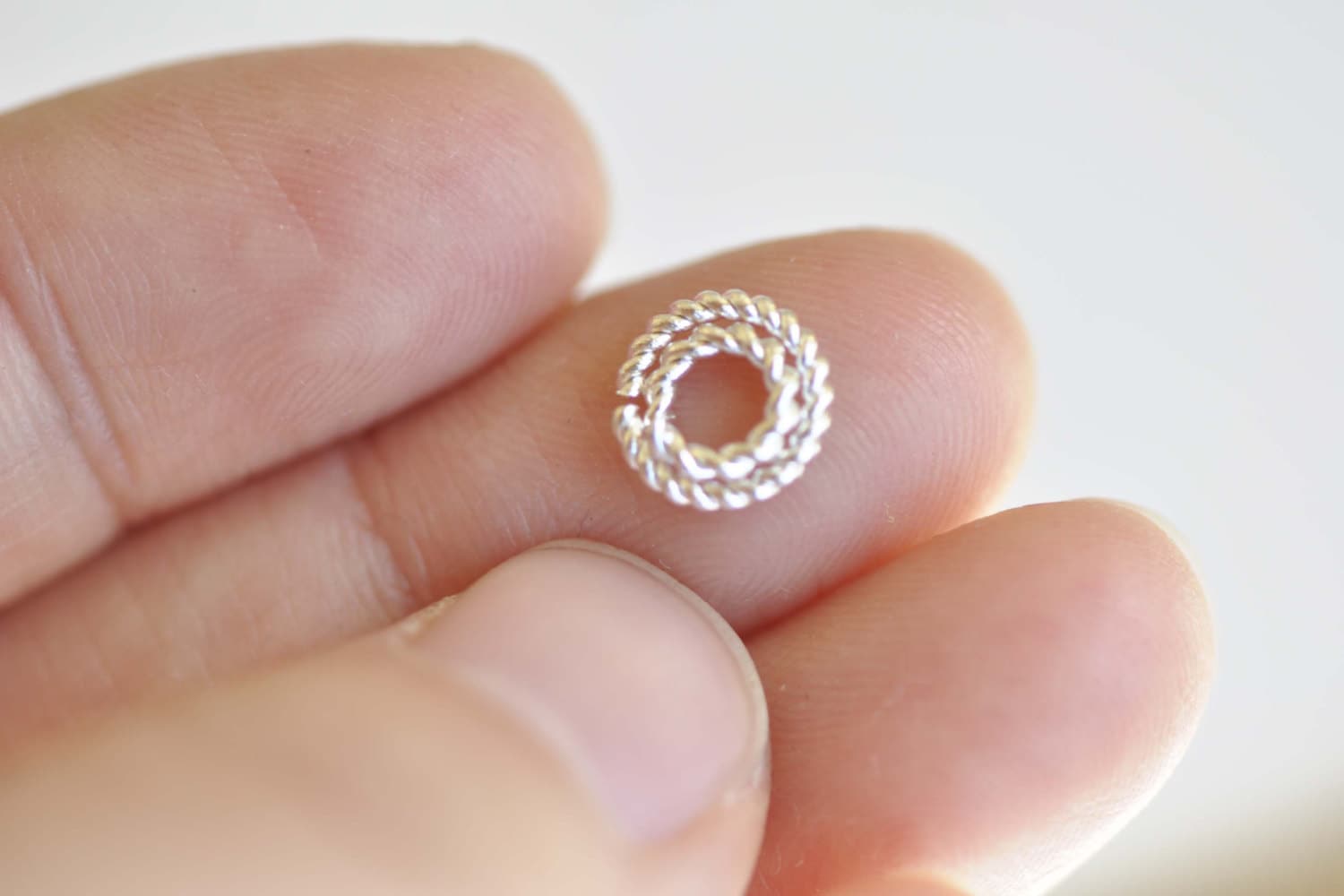 Shiny Silver Twisted Coiled Jump Ring 6mm/8mm/10mm 18 Gauge - Etsy