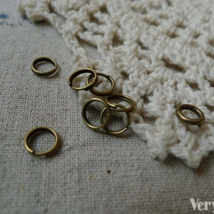 450 Pcs of Antique Bronze Split Rings 6mm 25gauge A5656 - Etsy