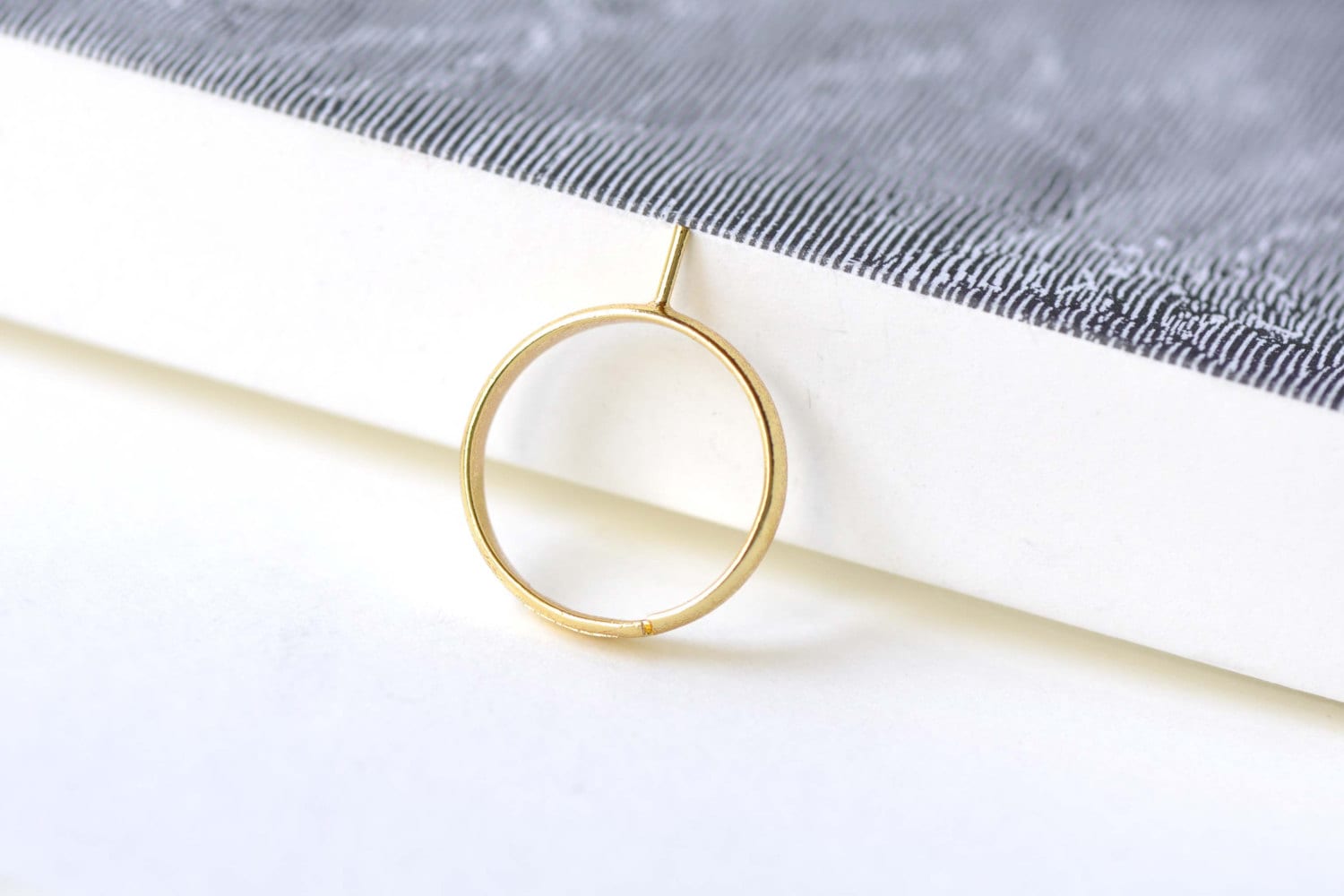 Adjustable Gold Ring Blanks With Peg for Half Drilled Pearls - Etsy