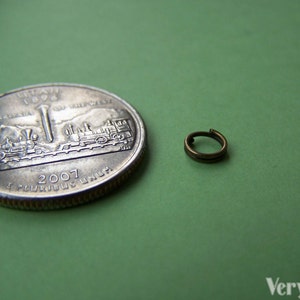 500 Pcs of Antique Bronze Iron Split Rings 5mm A2391 - Etsy