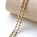 16ft (5m) KC Light Gold Iron Ball Chain 2.4mm A8308 - Etsy