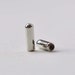 50 Pcs Platinum Tone Brass Stick Pin Bottom Clutch Rubber Stoppers ...