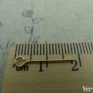 500 Pcs of KC Gold Rose Gold Eye Pin Eyepins 18mm A5930 - Etsy