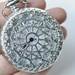 1 PC Platinum Filigree Pocket Watch Pendant Size 47mm A8791 - Etsy