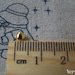 100 Pcs Gold Finish Smooth Round Iron Metallic Beads Ball Size 4mm ...