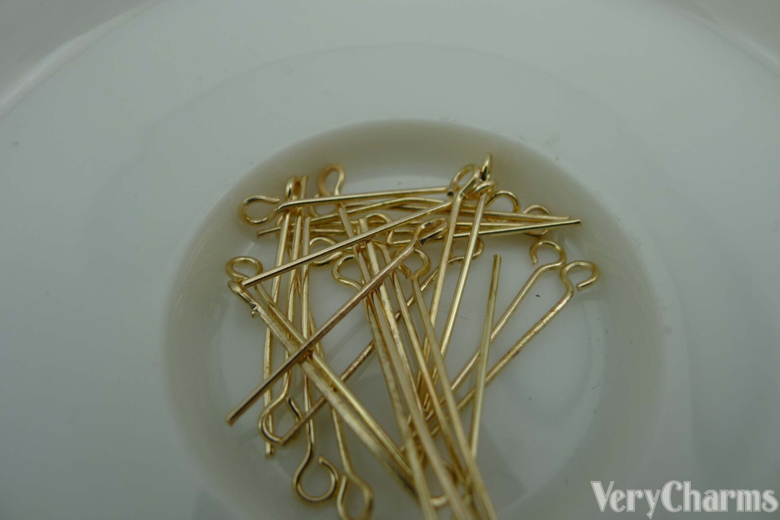 500 Pcs KC Rose Gold Eye Pin Eyepins 22mm A5877 - Etsy