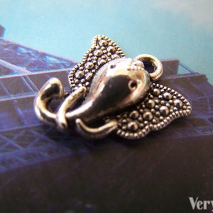 20 Pcs Antique Silver Ivory Elephant Charms 15x16mm A595 - Etsy