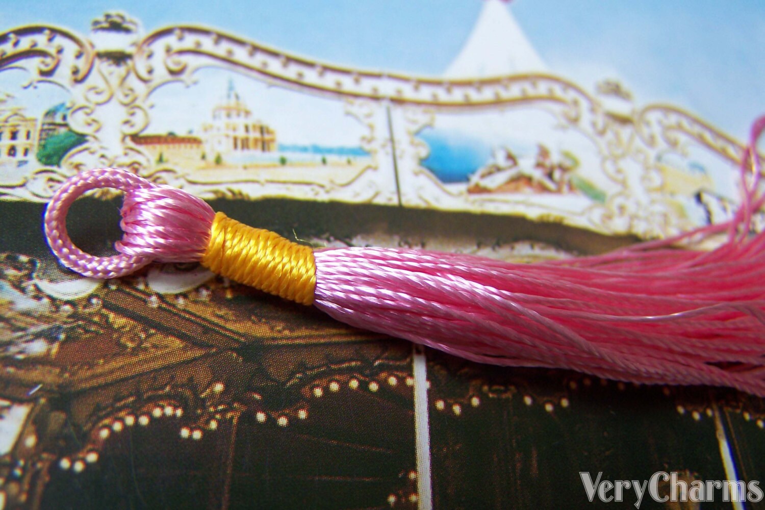 10 Pcs of Silk Thread Tassel Mixed Color A5003 | Etsy
