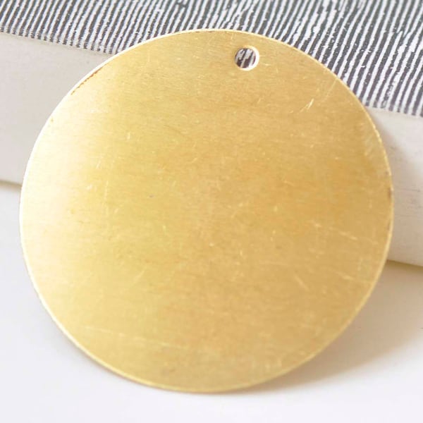 Brass Disc - Etsy UK