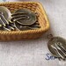 Plate and Cutlery Antique Bronze Dinner Plate Charms 15x17mm Set of 10 ...