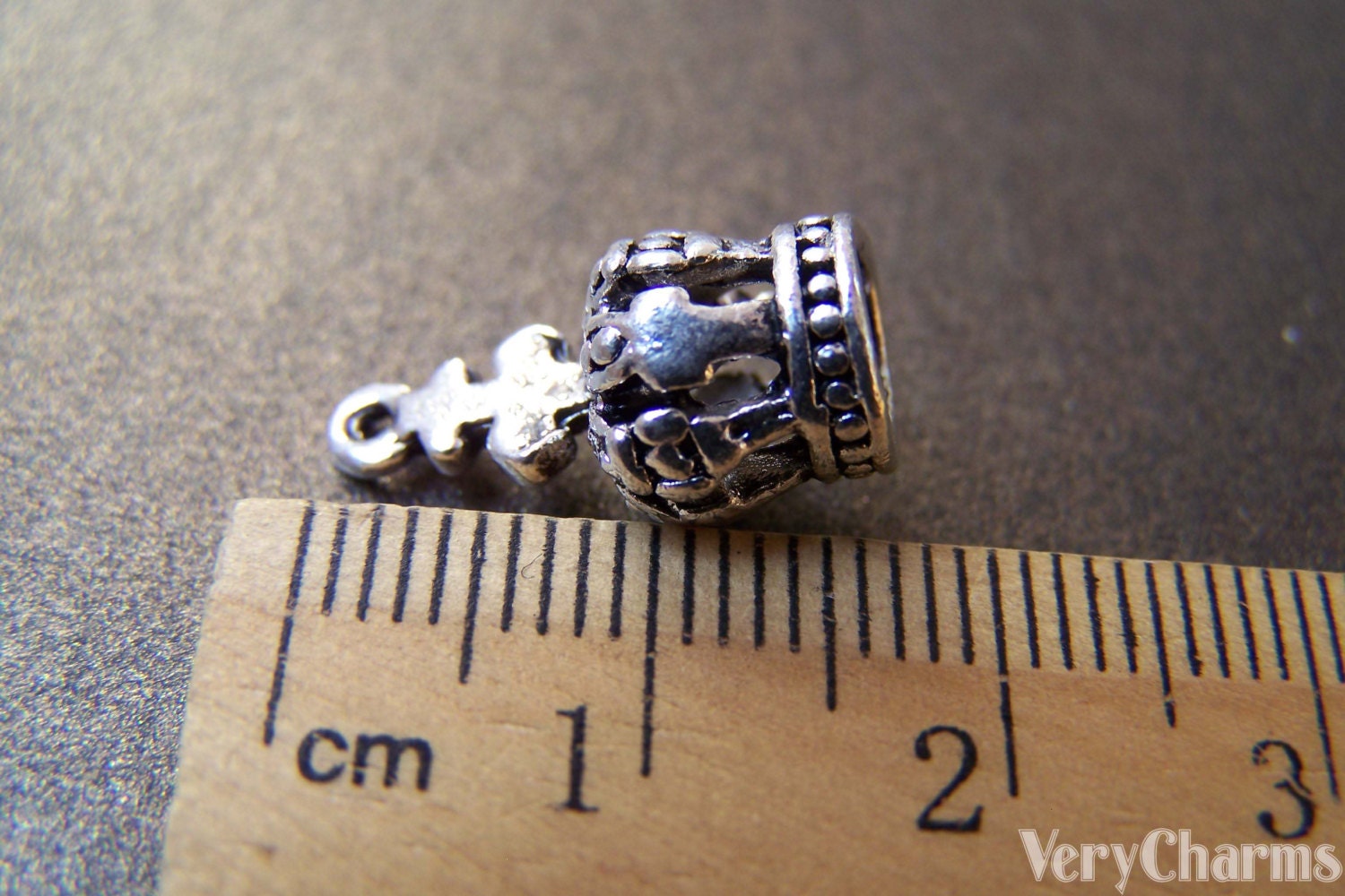 10 Pcs of Antique Silver 3D Crown Charms 8x17mm A765 - Etsy