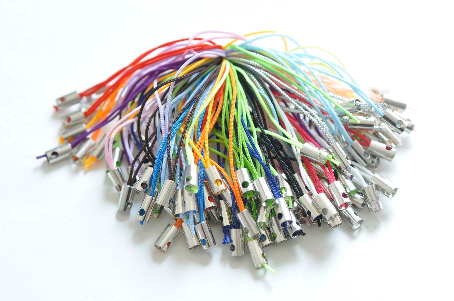 Mixed Color Straps Lariat Lanyard Cell Phone Straps Set of 100 - Etsy