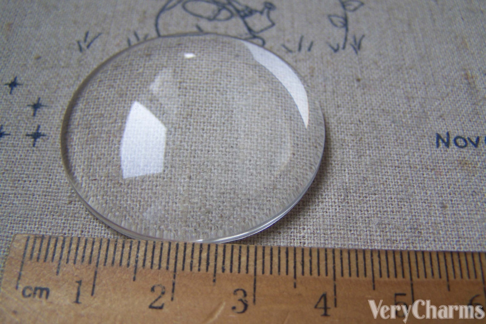 Magnifying Glass Dome Crystal Clear Round Circle Cabochon 40mm | Etsy