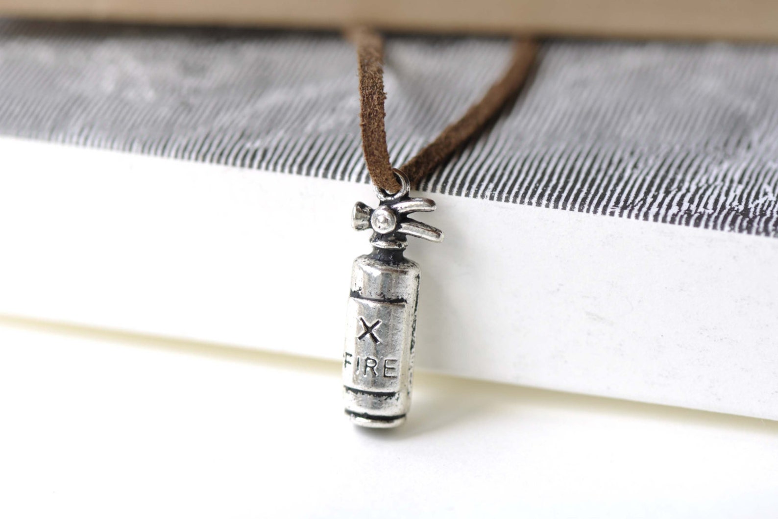 Fire Extinguisher Charms Antique Silver 3D Firemen Pendants - Etsy