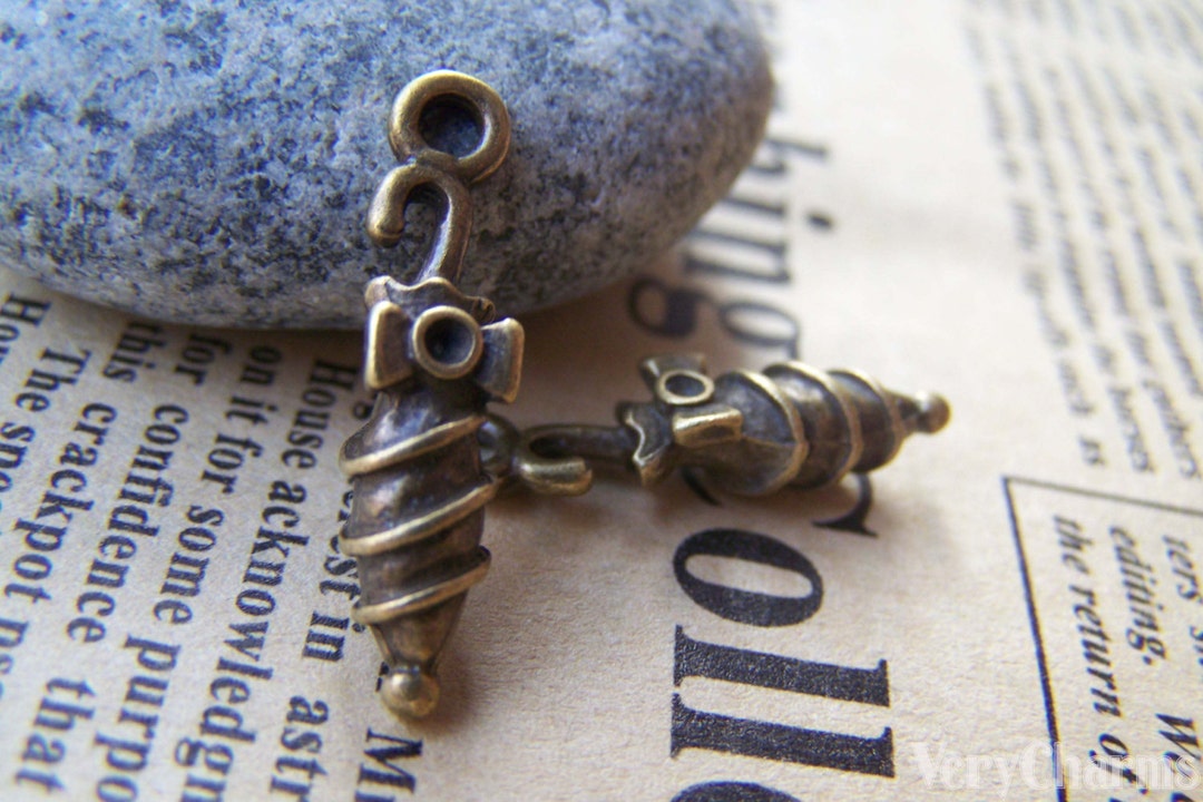 Umbrella Charms Antique Bronze Weather Pendants 5.5x24mm Set of 20 ...