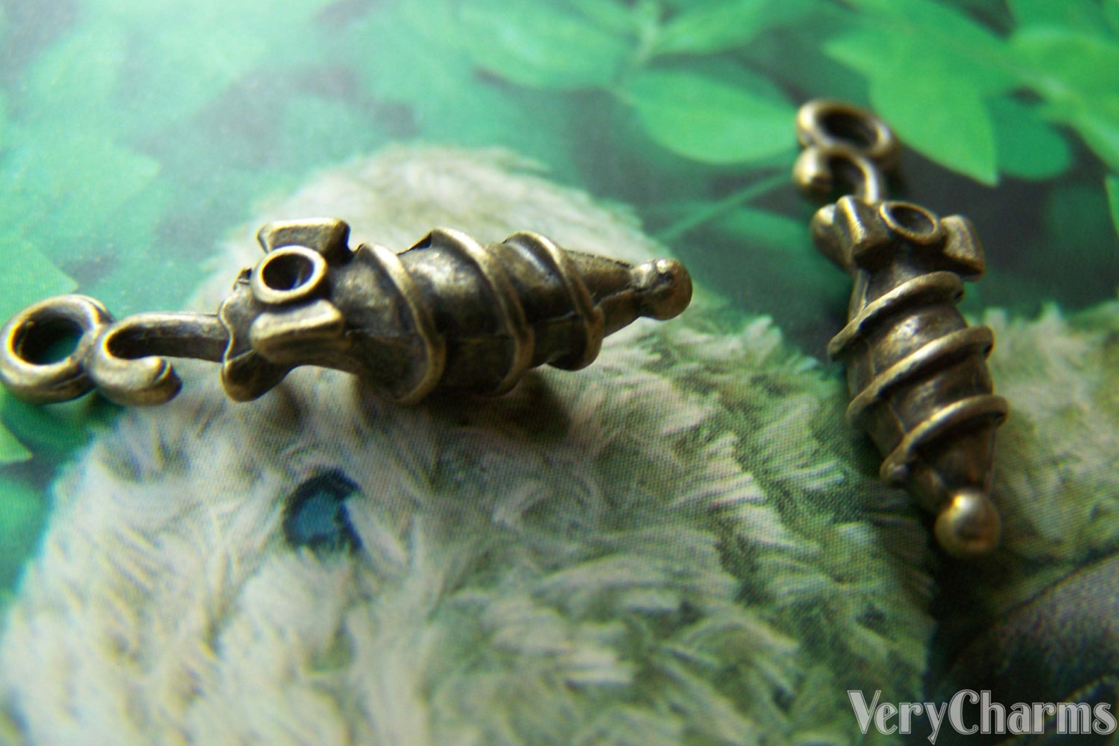 Umbrella Charms Antique Bronze Weather Pendants 5.5x24mm Set of 20 ...