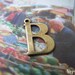 10 Pcs of Antique Bronze Brass Alphabet Letter B Charms 9x15mm A2407 - Etsy