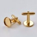 10 Pcs Cuff Links Cufflinks Bezel Setting Match 10mm-20mm - Etsy