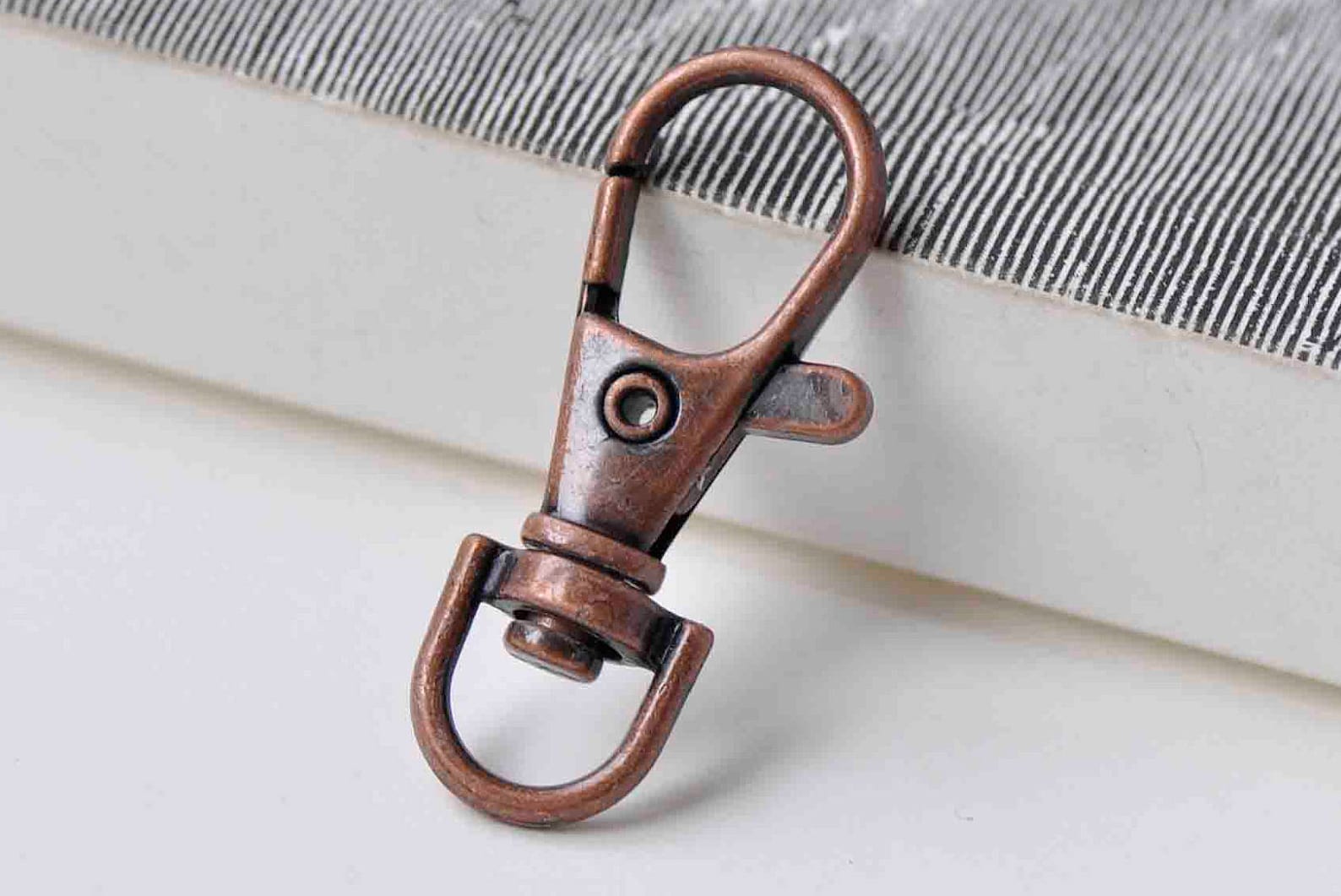 10 Pcs Antique Copper Lobster Swivel Clasps 13x37mm A8909 - Etsy