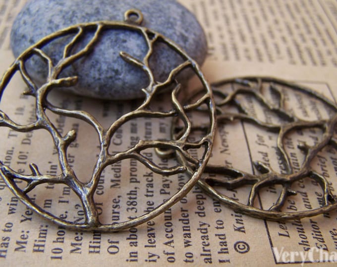 10 Pcs of Antique Bronze Tree Branch Connectors Coral Charms - Etsy