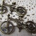 6 Pcs of Antique Bronze Bike Bicycle Pendants Charms 30x52mm - Etsy