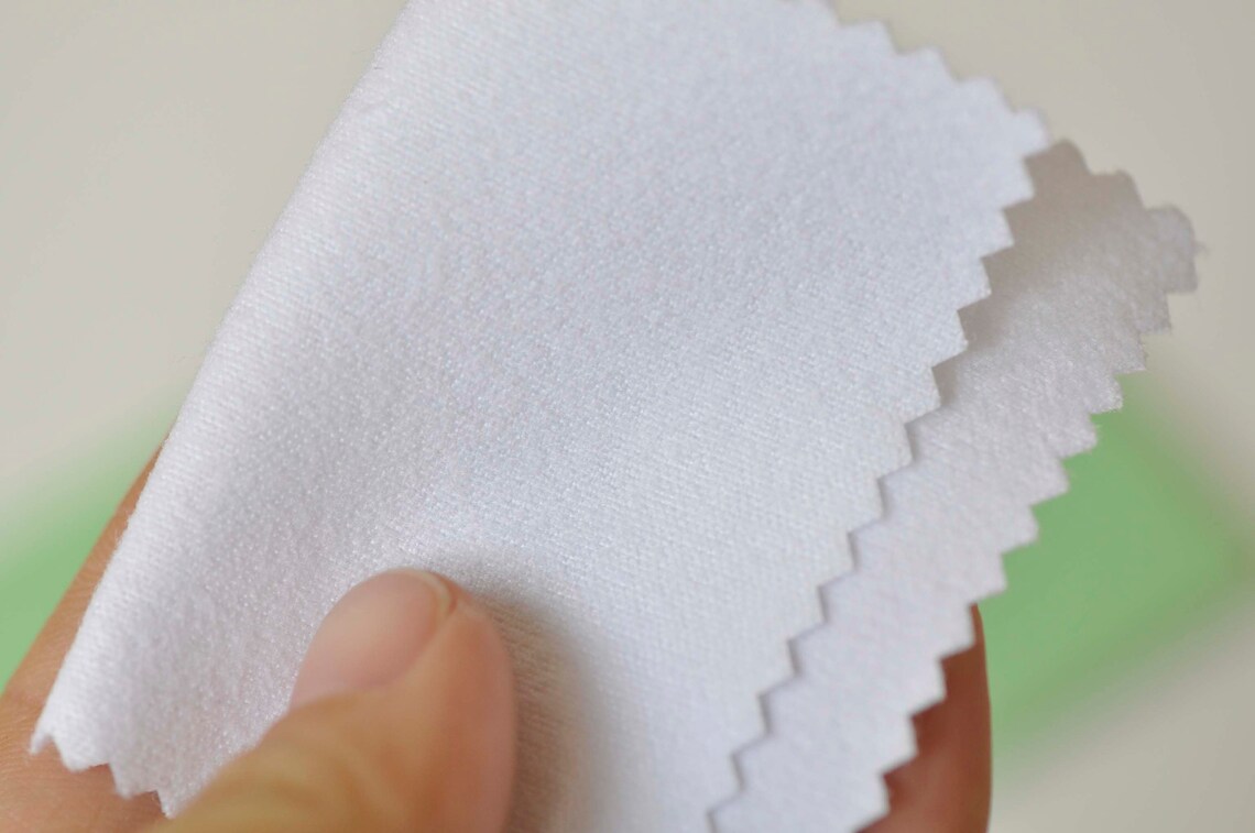 10 Pcs Jewelry Sterling Silver Polishing Cloth Jewelry Clean - Etsy