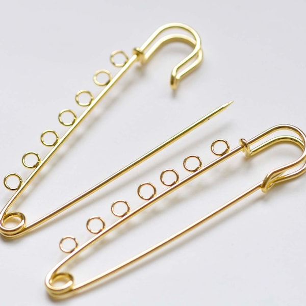 Safety Pin Brooch - Etsy
