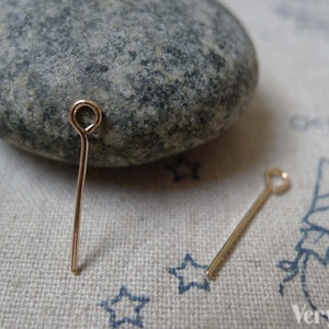 500 Pcs of KC Gold Rose Gold Eye Pin Eyepins 18mm A5930 - Etsy