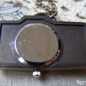 Camera Pocket Watch Antique Bronze Finish 30x43mm Set of 1 A5759 - Etsy