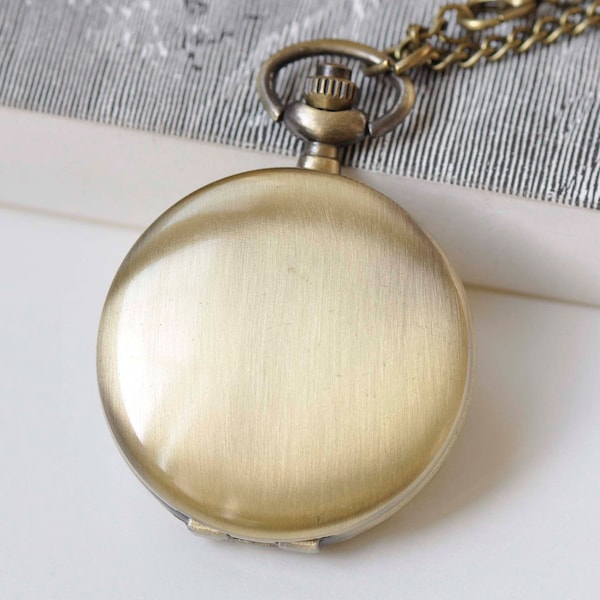 Clock Pocket Watch - Etsy