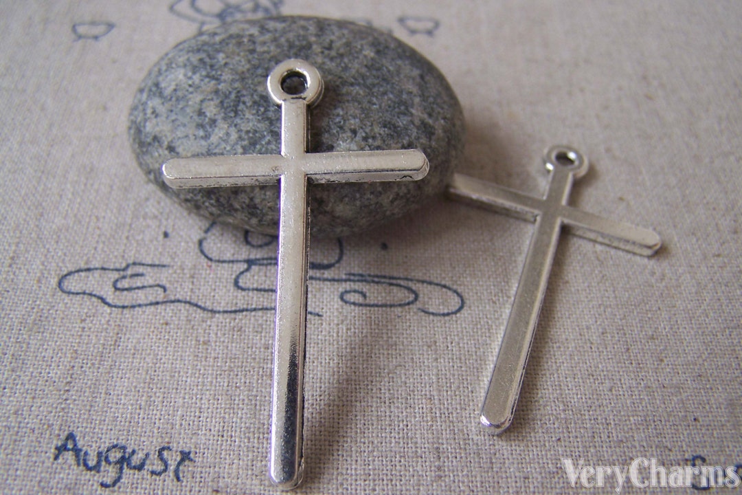 10 Pcs of Antique Cross Pendants Huge Size 30x48mm A3472 - Etsy