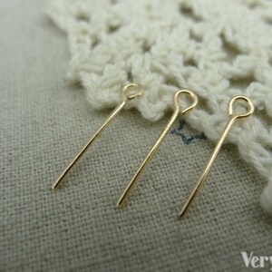 500 Pcs of KC Gold Rose Gold Eye Pin Eyepins 18mm A5930 - Etsy