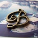 20 Pcs of Antique Bronze Alphabet Letter B Charms 16x18mm A481 - Etsy