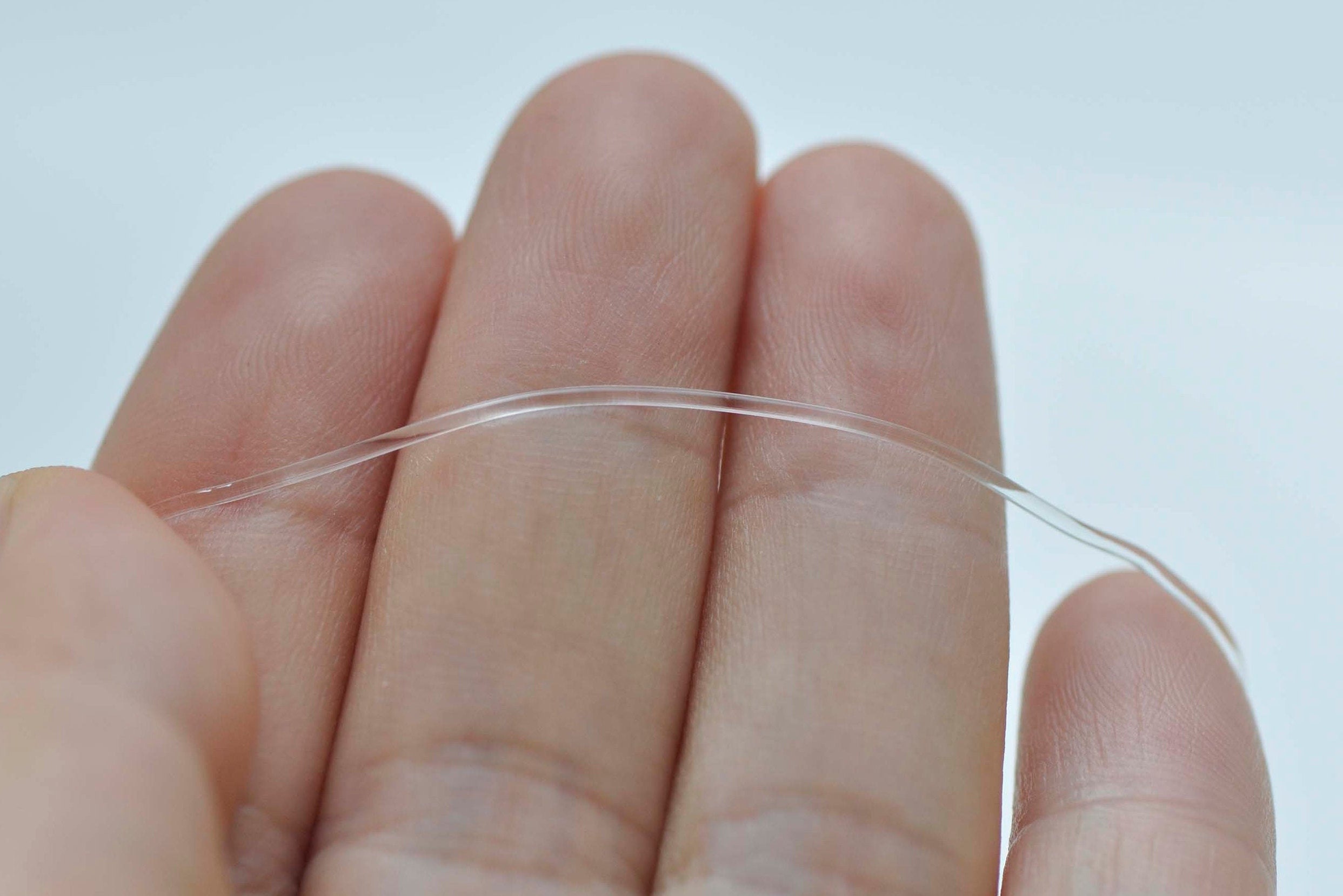 One Spool Cyrstal Clear Elastic Fishing Line Cord Beading - Etsy