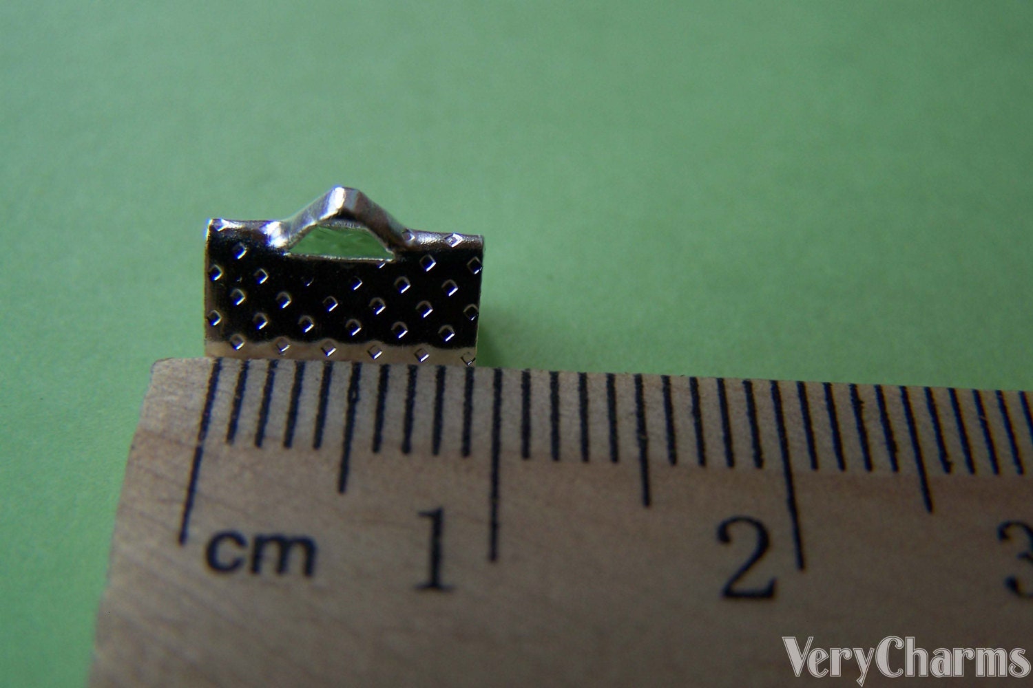 Silver Ribbon Ends Clamps Fasteners Clasps 10mm Set of 50 Pcs - Etsy