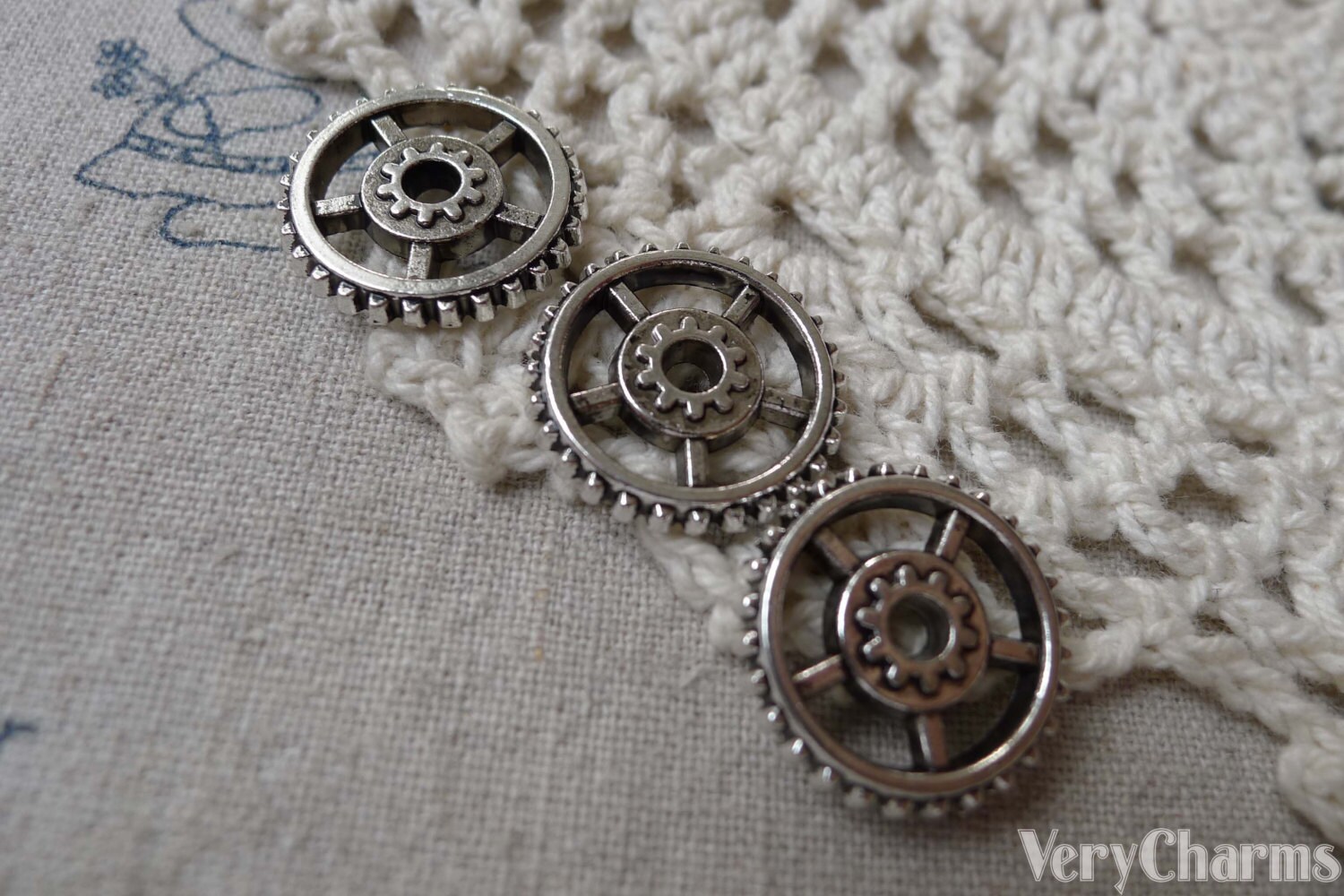 30 Pcs Antique Silver Mechanical Watch Movement Gear Wheel - Etsy